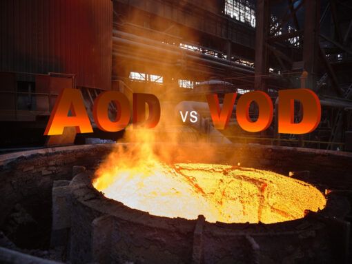 از 0 تا 100 تفاوت بین کوره‌های AOD و VOD | استیل رخ